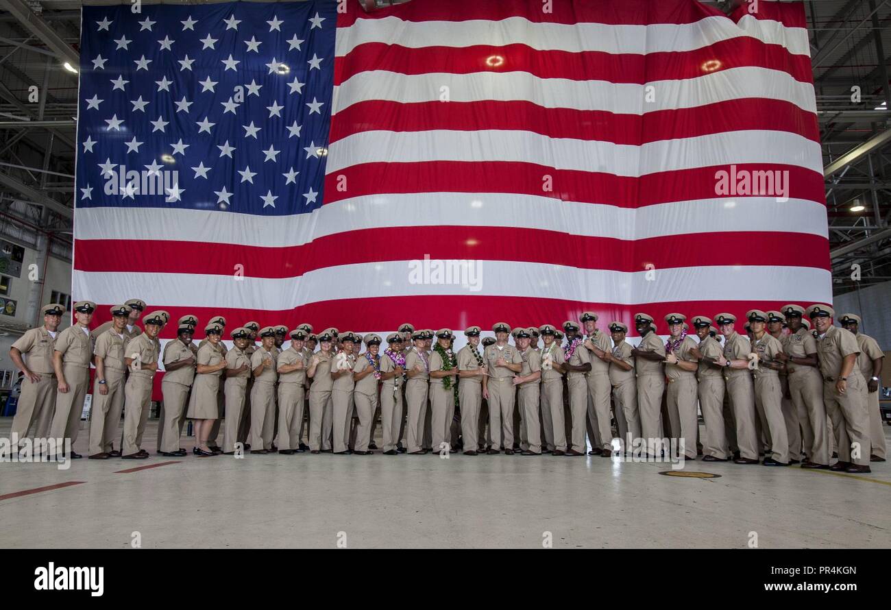Chief petty officers pinning ceremony hi-res stock photography and ...