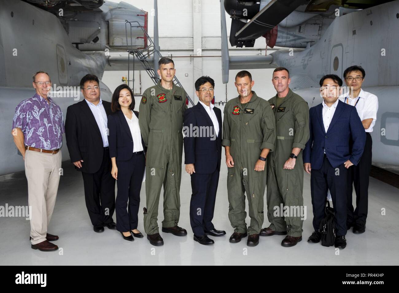 U.S. Marine Corps Lt. Col. Brian N. Clifton (center), commanding ...