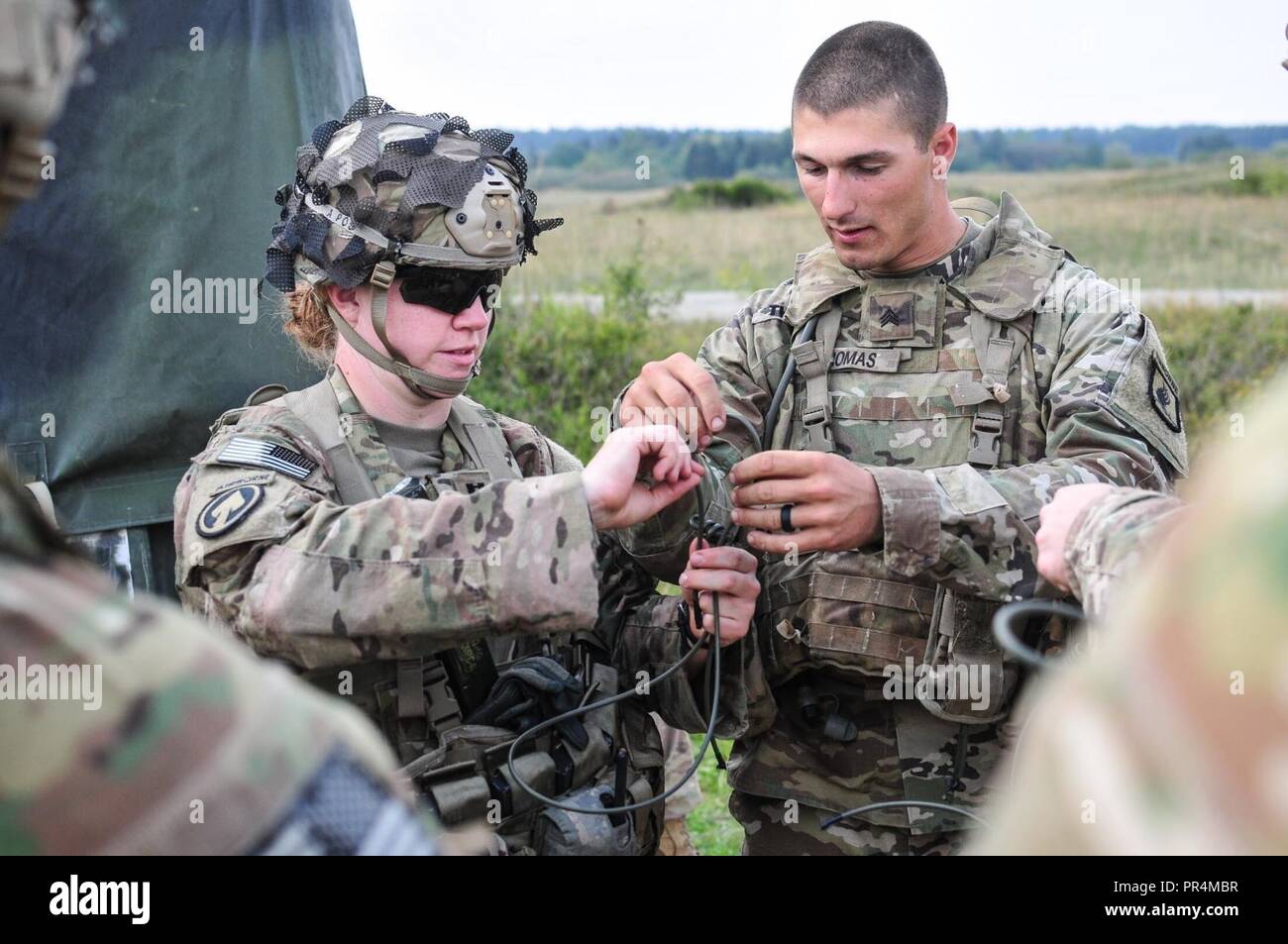 54th brigade engineer battalion airborne hi-res stock photography and ...