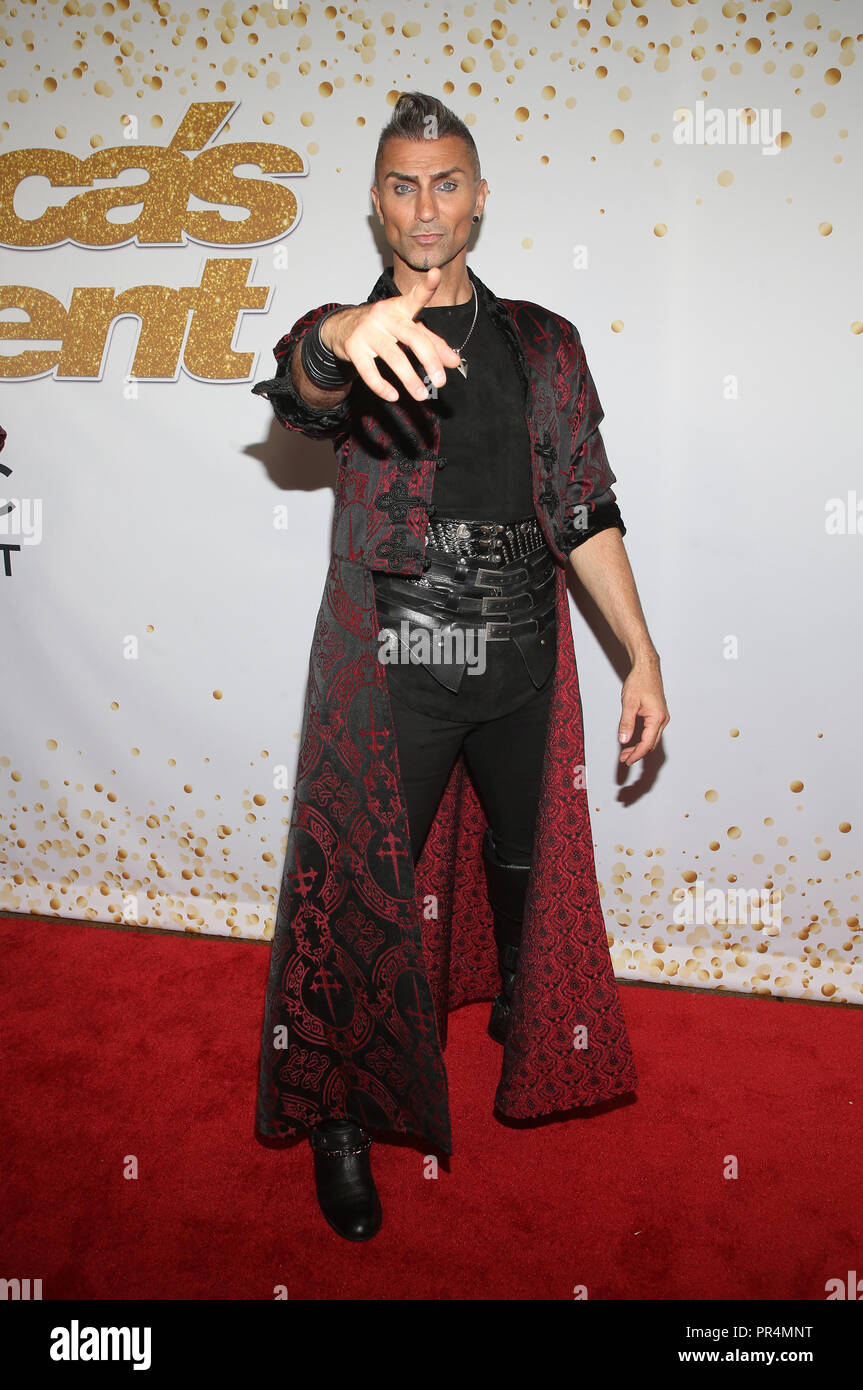 "America's Got Talent" Season 13 Live Show Red Carpet Featuring: Aaron ...