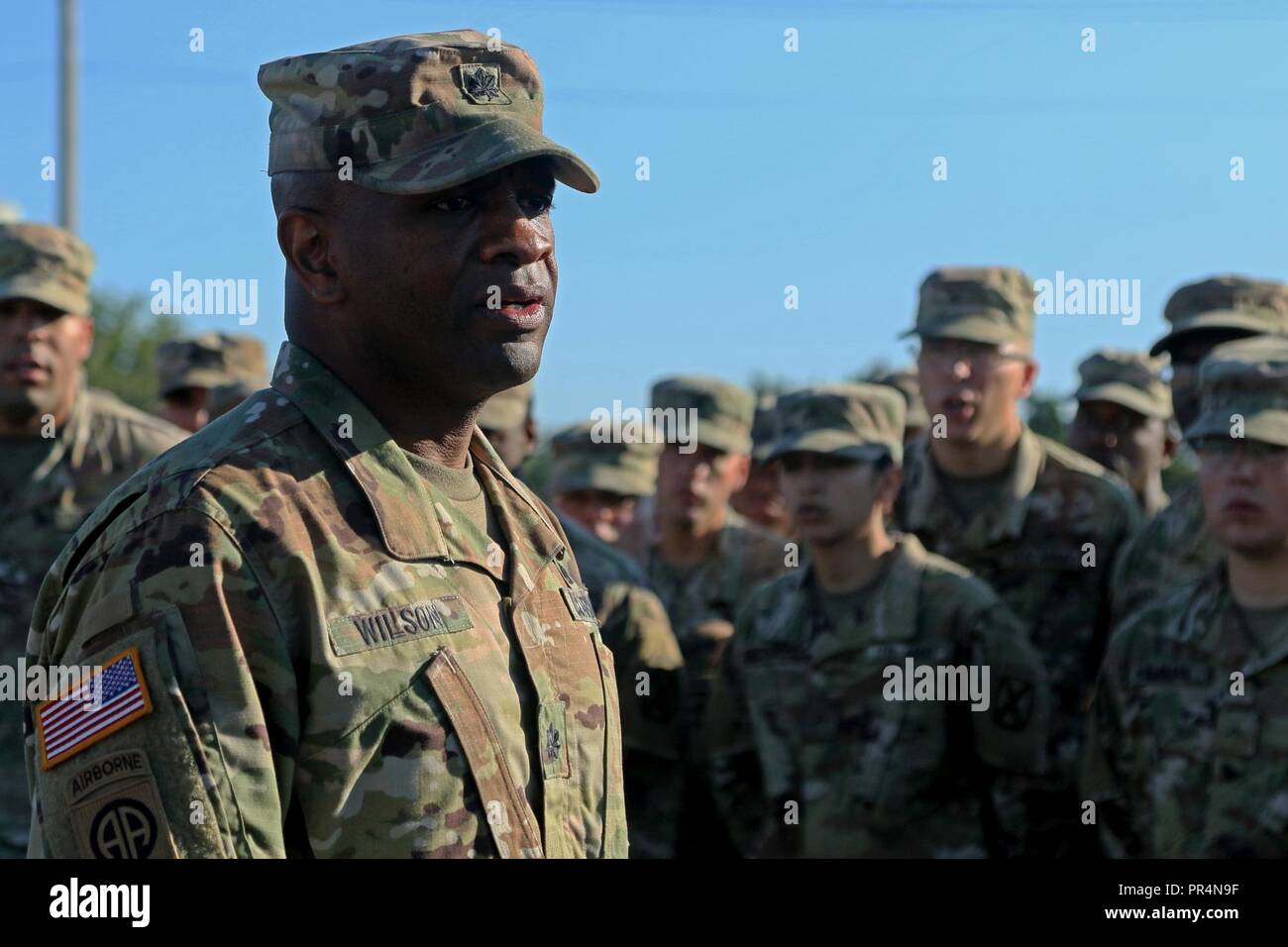 The 548th combat sustainment support battalion hi-res stock photography ...