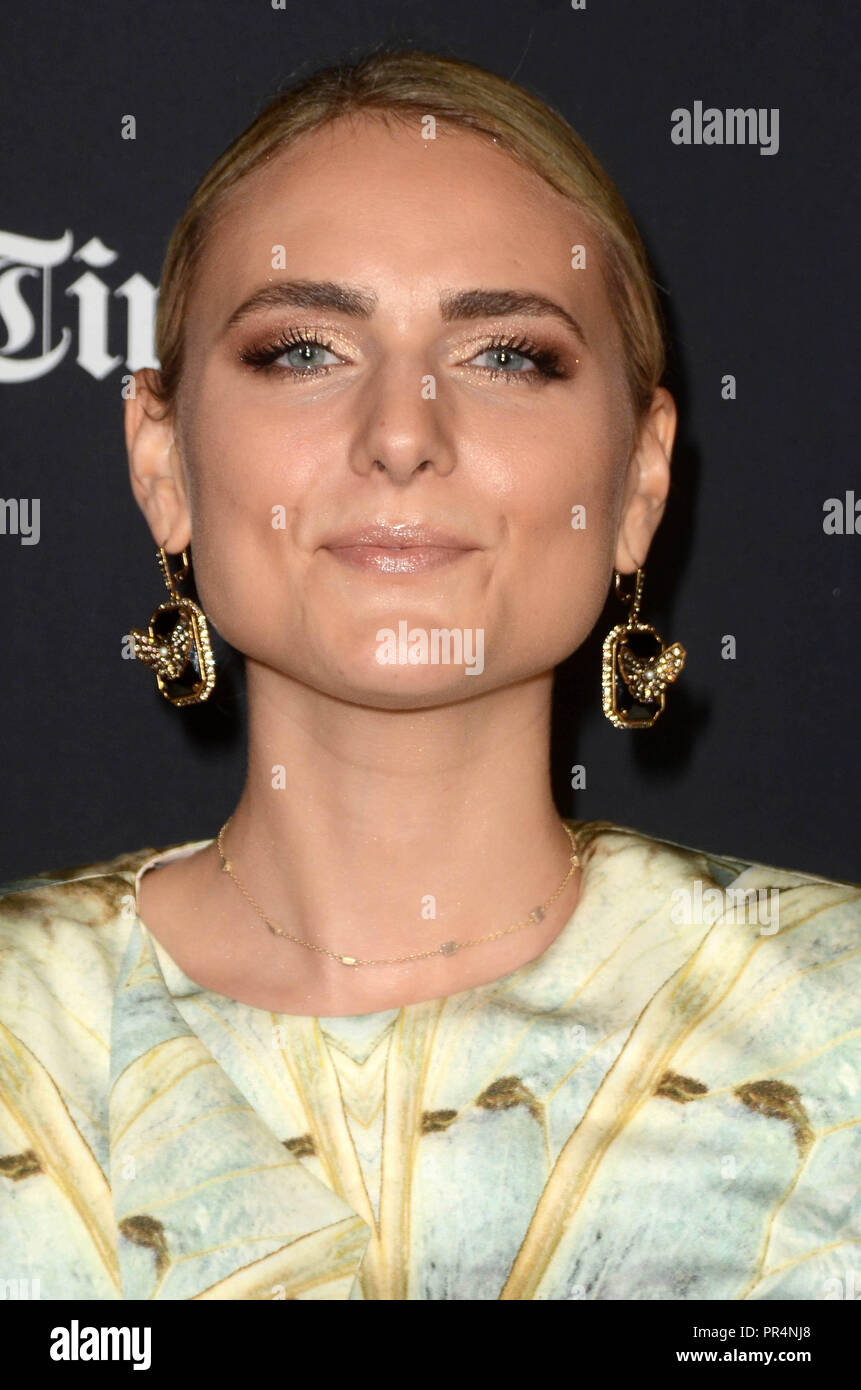 Hollywood, Ca. 28th Sep, 2018. Francesca Dutton at the Nomis World ...