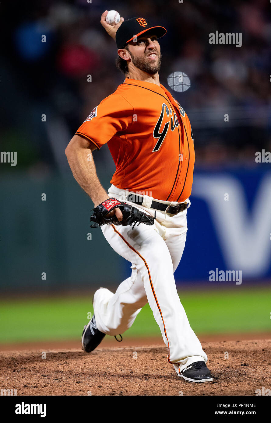 San Francisco, California, USA. 28th Sep, 2018. San Francisco Giants ...