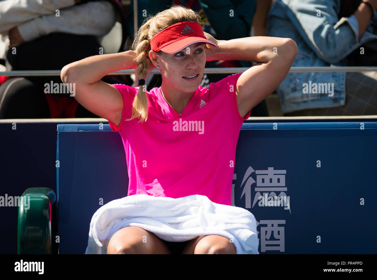 Beijing, China. September 29, 2018 - Angelique Kerber of Germany ...