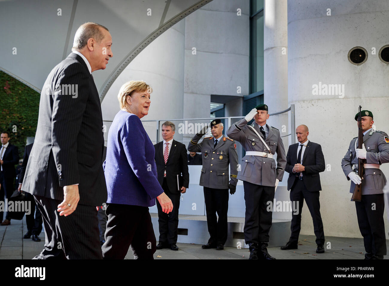 Berlin, Germany. 29 September 2018, Berlin: German Chancellor Angela ...