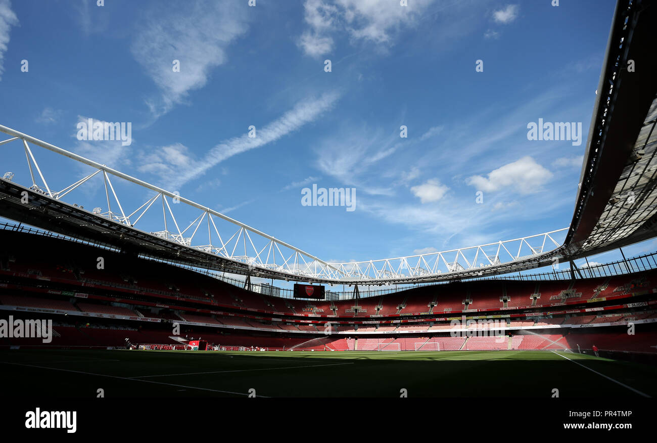 Arsenal stadium general view hi-res stock photography and images - Alamy