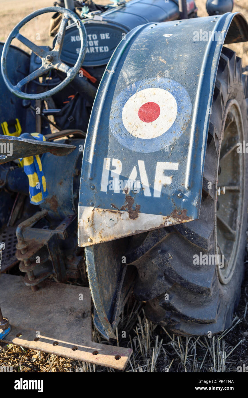 Raf tractor hi-res stock photography and images - Alamy