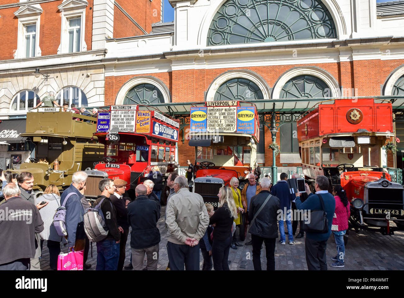 Covent Garden, London, UK. 29th September 2018. As part of the Great ...