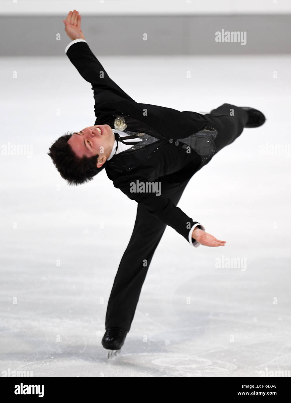 29 September 2018, Bavaria, Oberstdorf: Figure Skating: Challenger ...