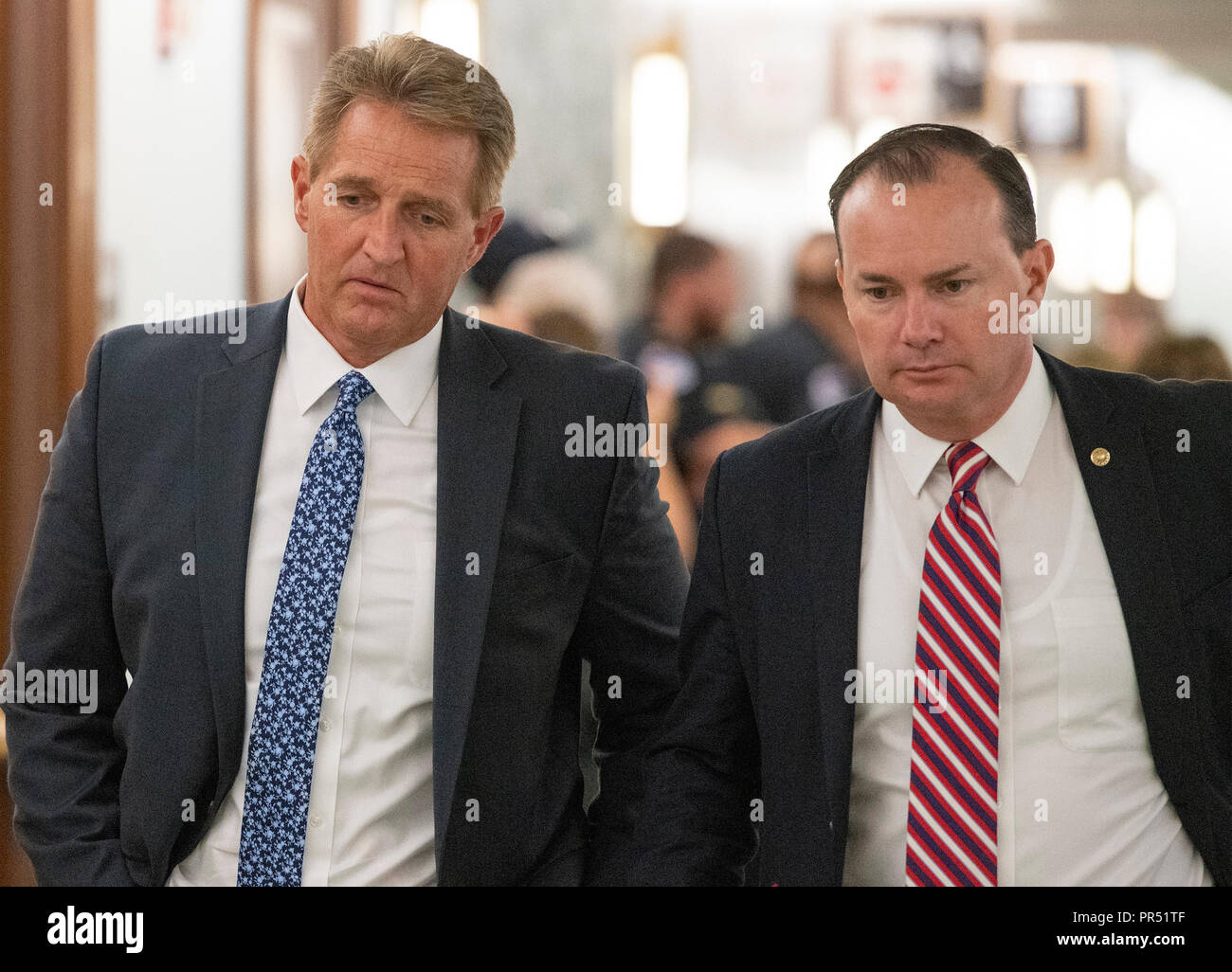 Washington, United States. 27th Sep, 2018. United States Senator Jeff ...