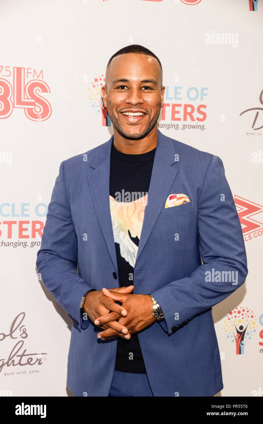New York, NY, USA. 29th Sep, 2018. DeVon Franklin attends the WBLS/WLIB ...