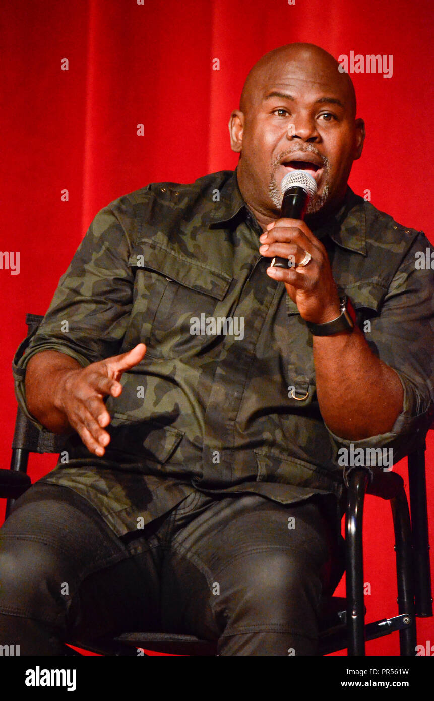 New York, NY, USA. 29th Sep, 2018. David Mann attends the WBLS/WLIB ...