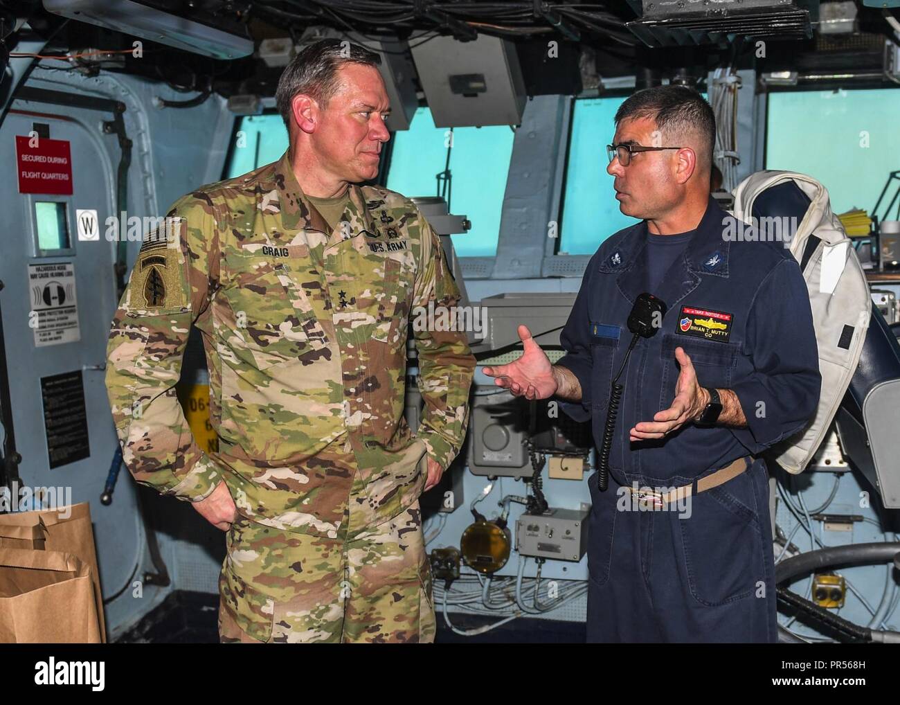 Commander of combined joint task force 76 hi-res stock photography and ...