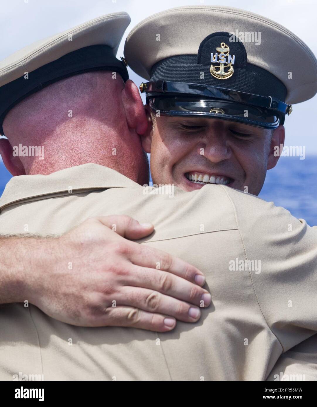 PHILIPPINE SEA (Sept. 16, 2018) Chief Operations Specialist Rick Hammer ...