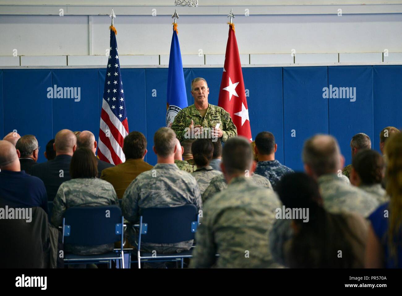 Fleet Master Chief Cris Addington, U.S. European Command senior ...