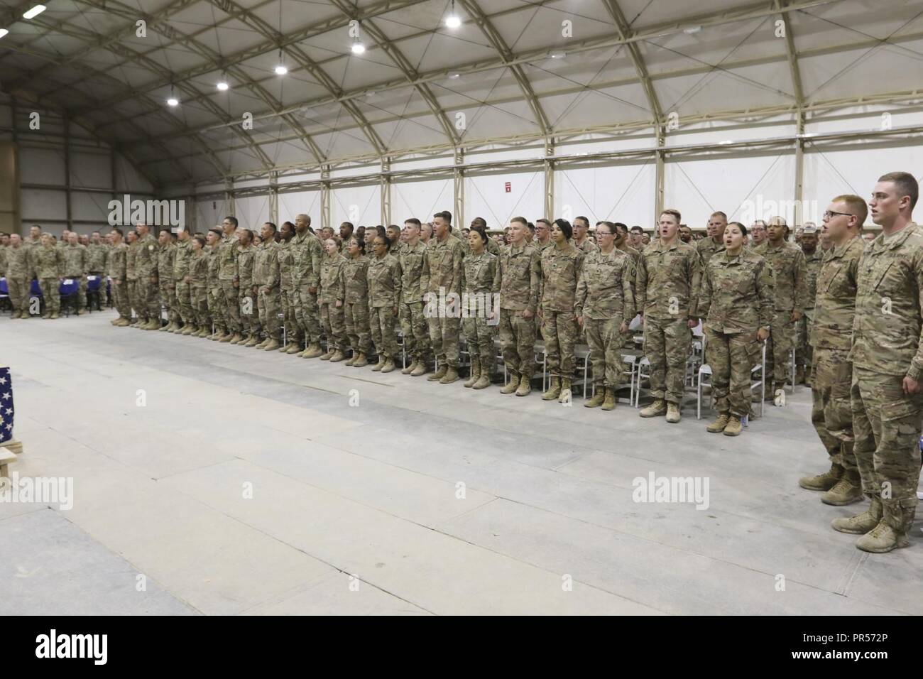 U.S. Army Soldiers graduating from the Basic Leader Course conclude a ...
