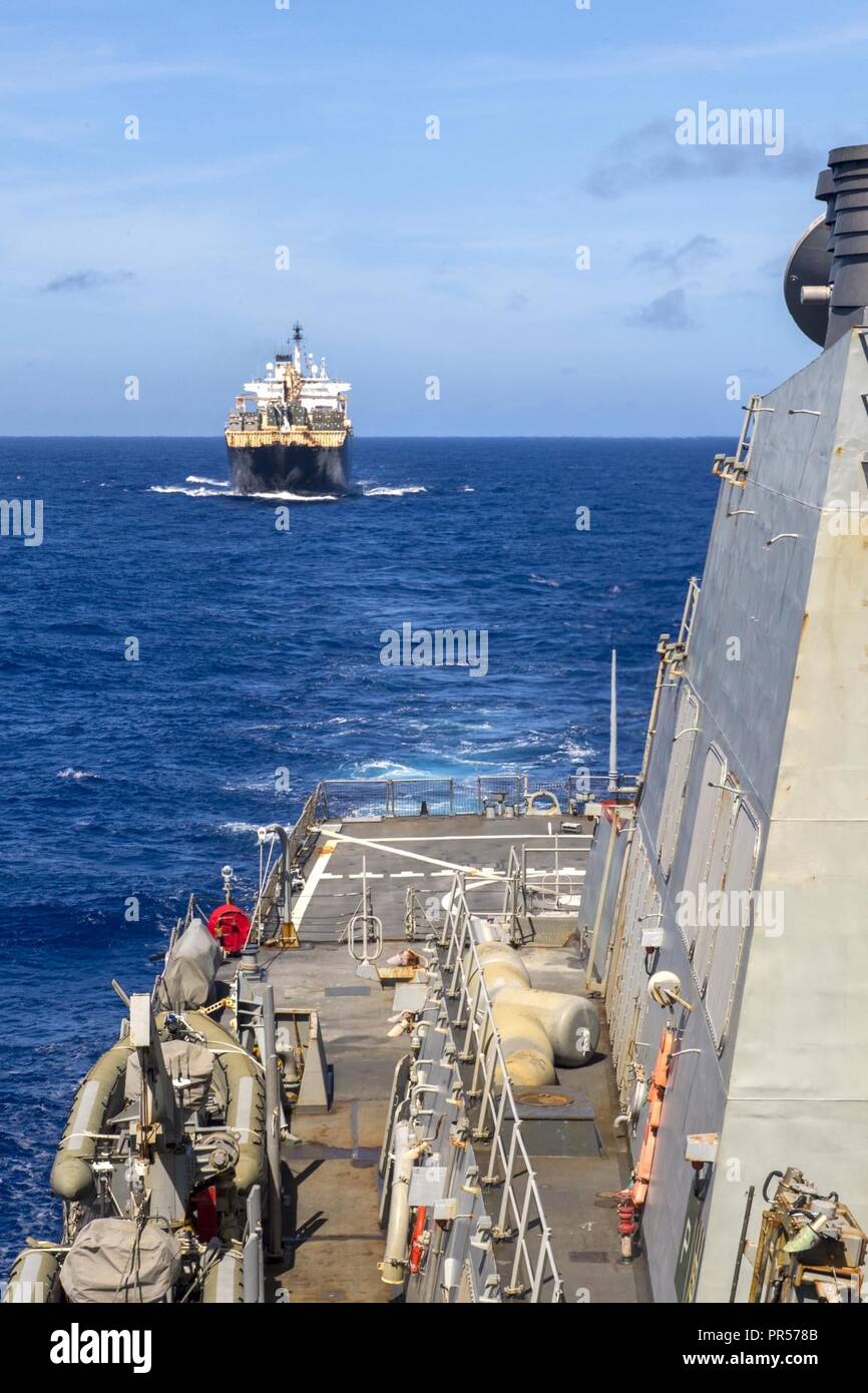 PHILIPPINE SEA (Sep. 17, 2018) The Military Sealift Command fleet ...