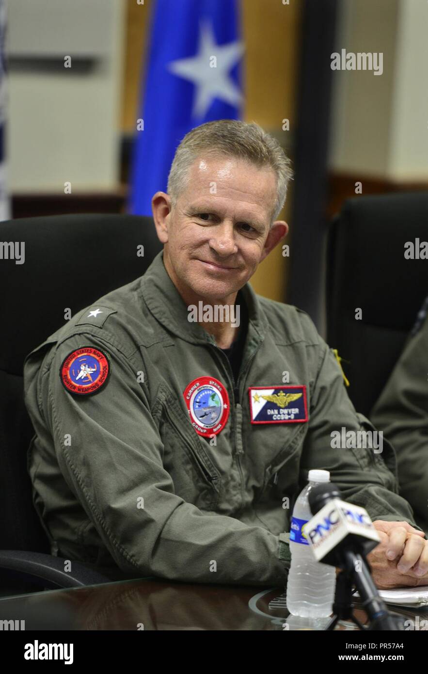 ANDERSEN AIR FORCE BASE, Guam -- U.S. Navy Rear Adm. Daniel Dwyer ...