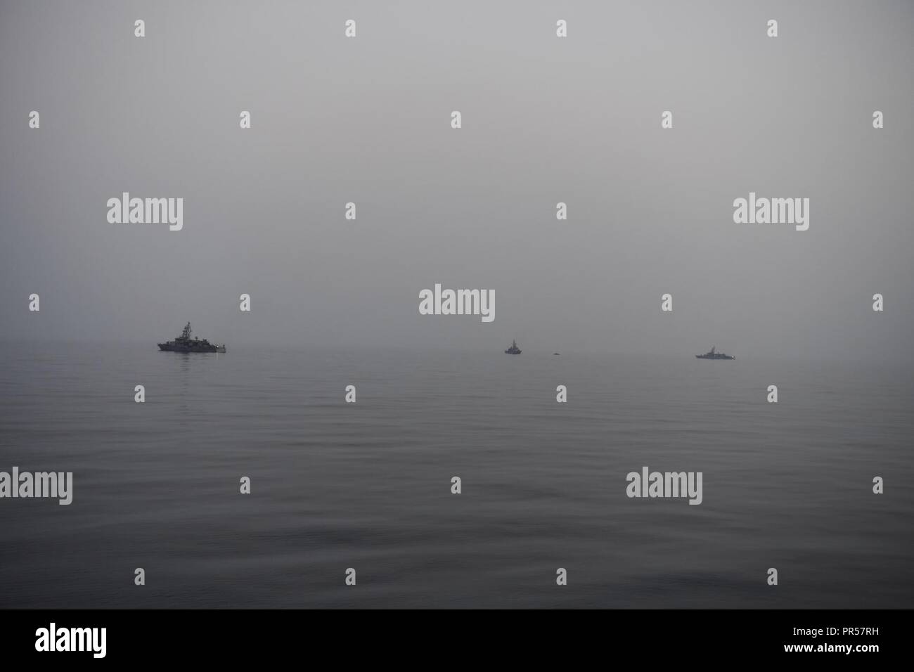 ARABIAN GULF (Sept. 16, 2018) Coastal patrol ships USS Firebolt (PC 10 ...