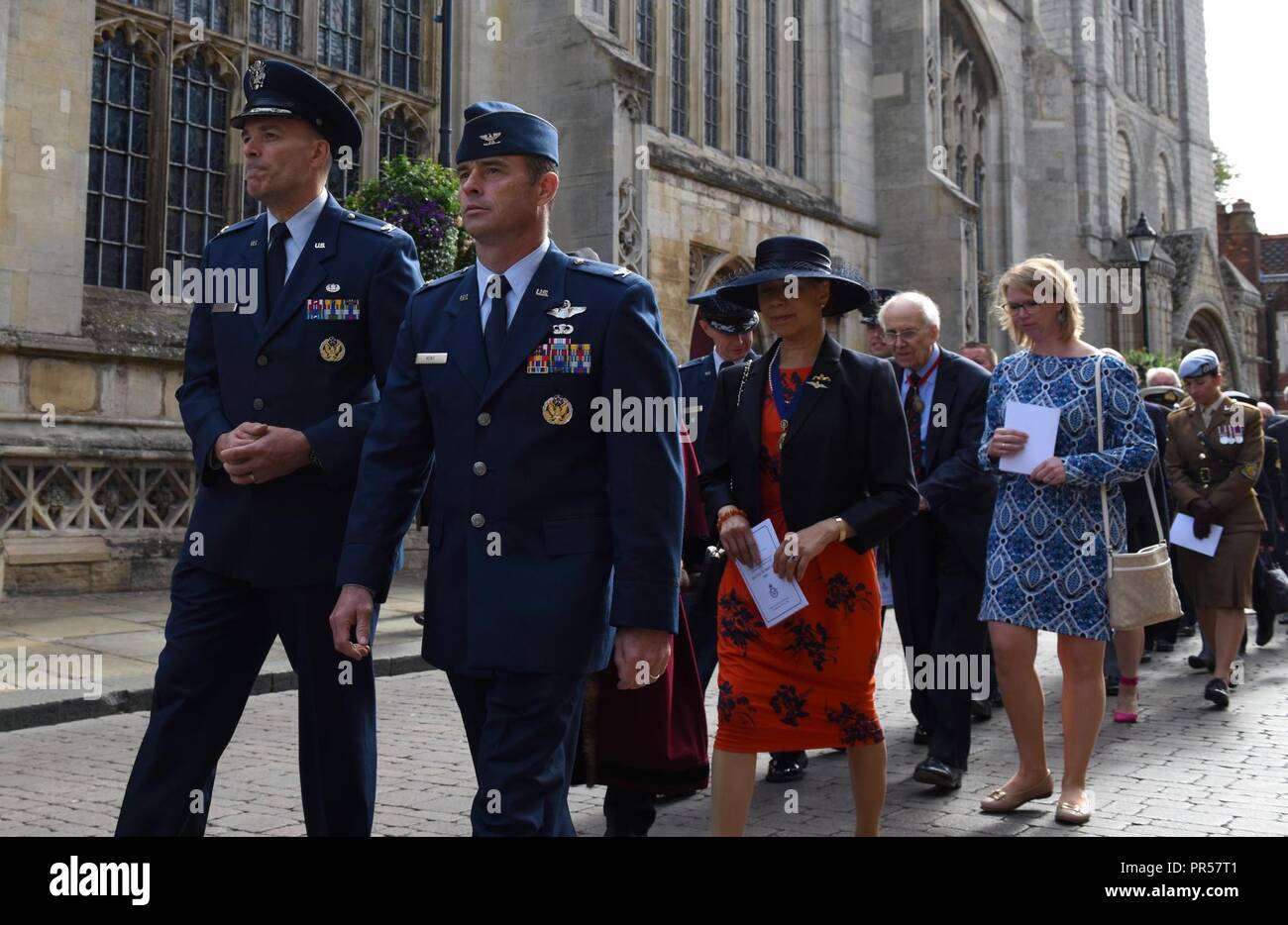 U.S. Air Force leadership from Royal Air Force Lakenheath and RAF ...