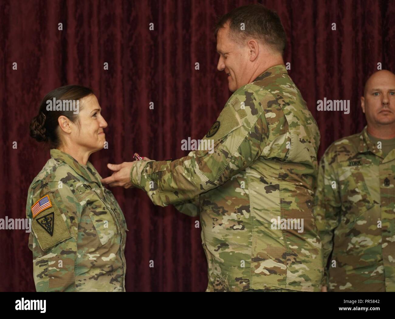 The Texas National Guard Medical Command's outgoing commander, Col ...