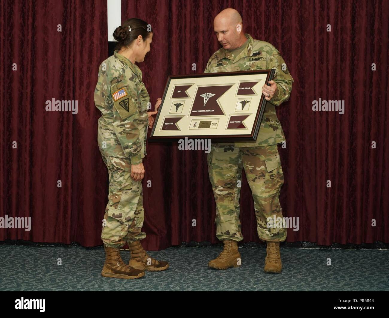 The Texas National Guard Medical Command's incoming commander, Col ...
