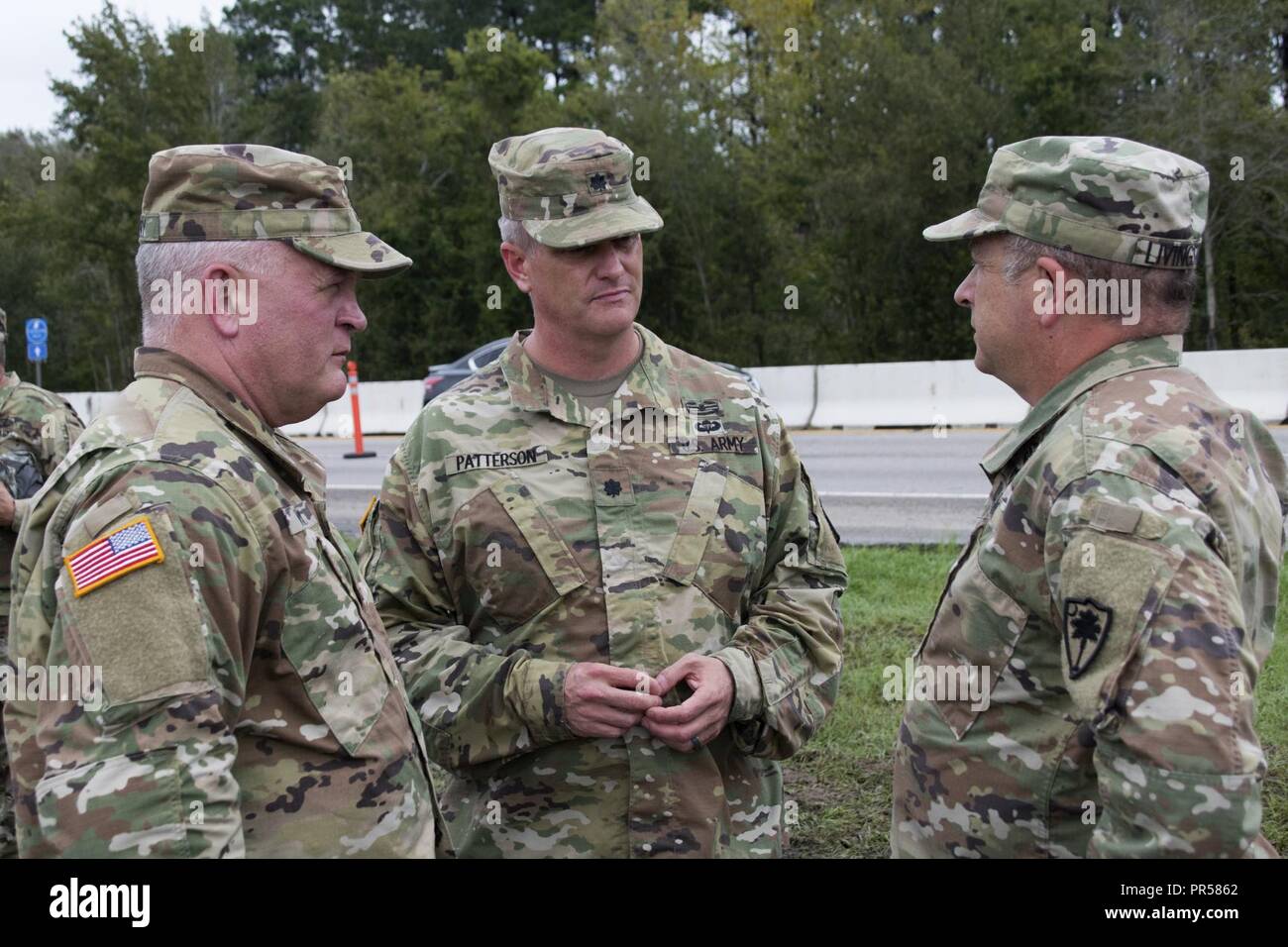 U.S. Army Maj. Gen. Robert Livingston, adjutant general for South ...