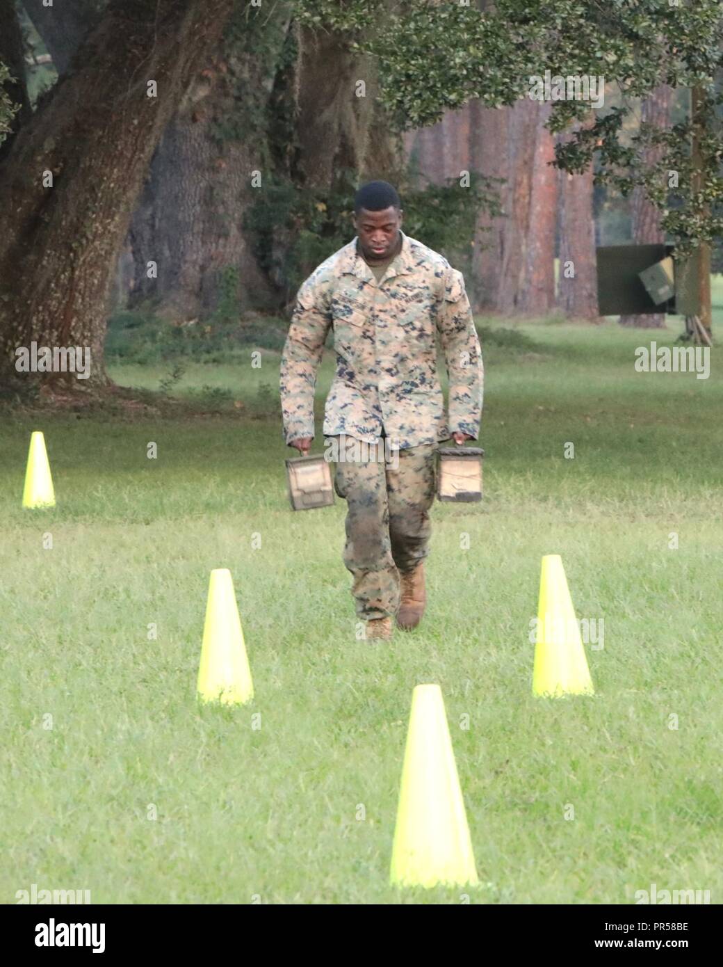 Dozens of Marines aboard Marine Corps Logistics Base Albany ...
