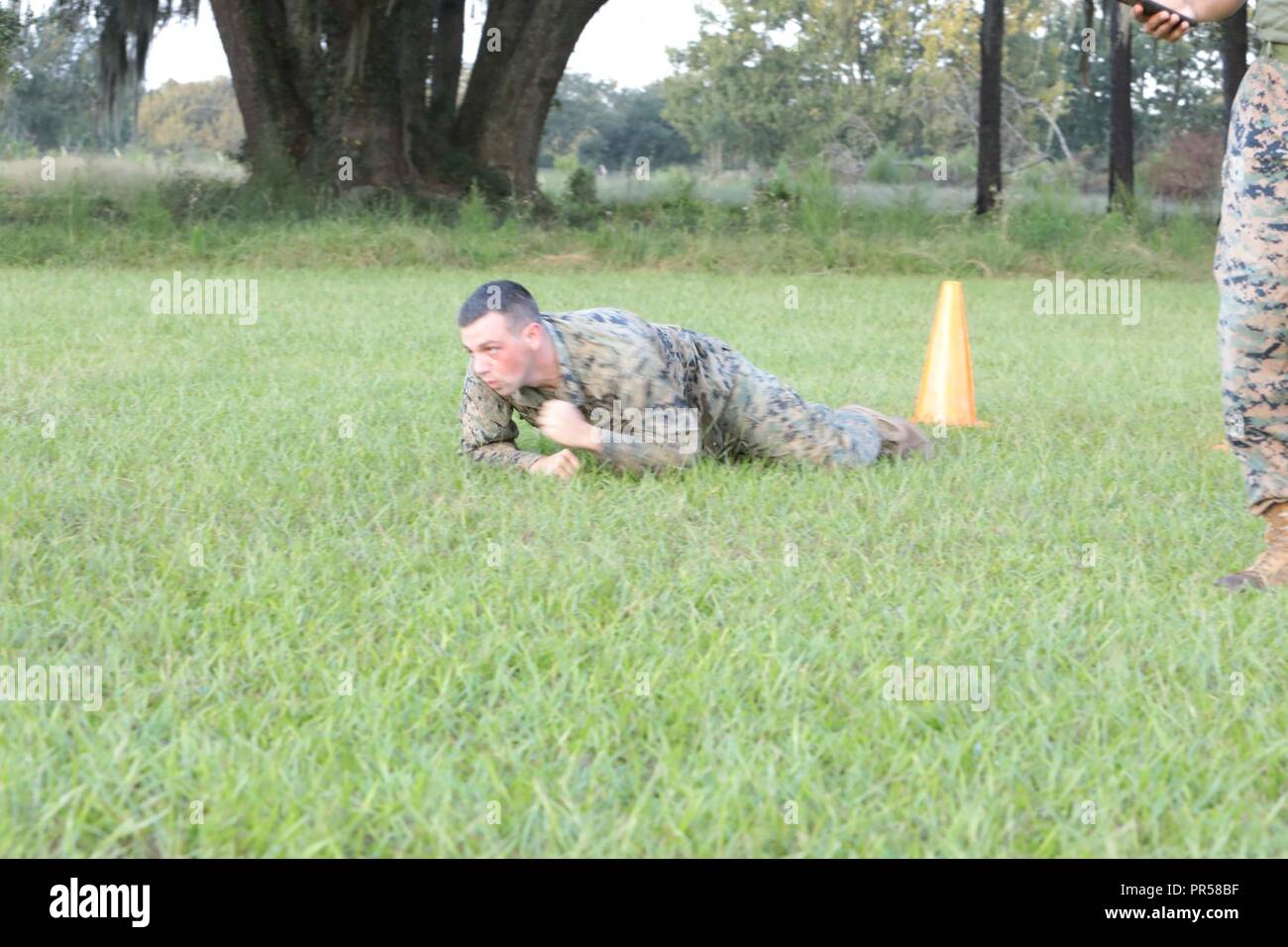 Dozens of Marines aboard Marine Corps Logistics Base Albany ...
