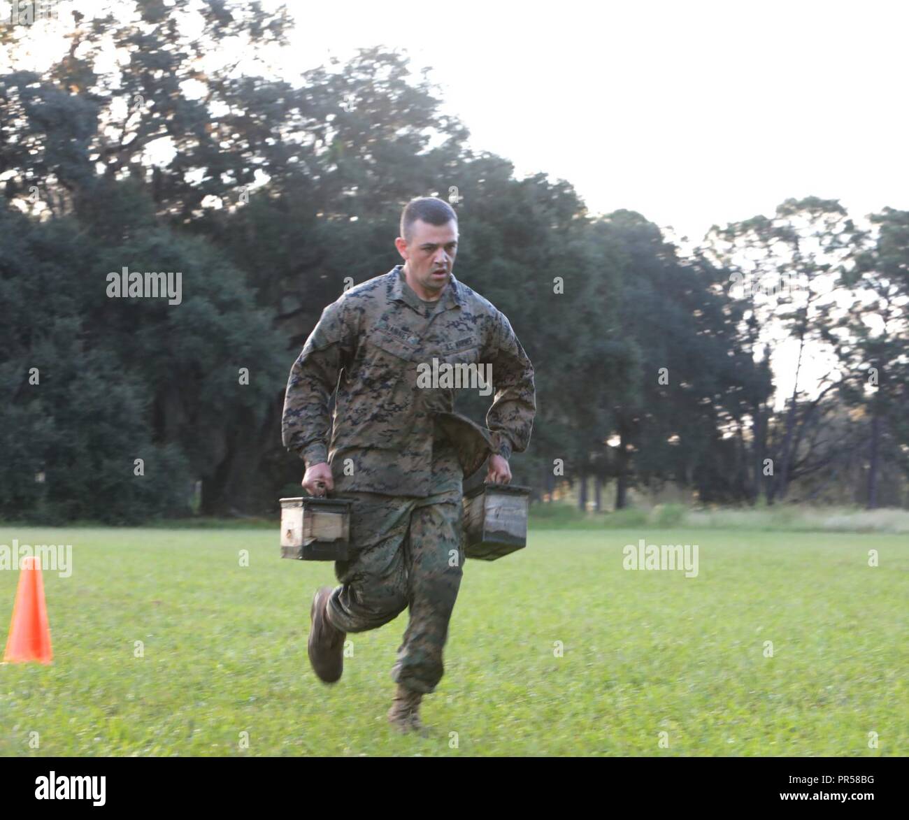 Dozens of Marines aboard Marine Corps Logistics Base Albany ...