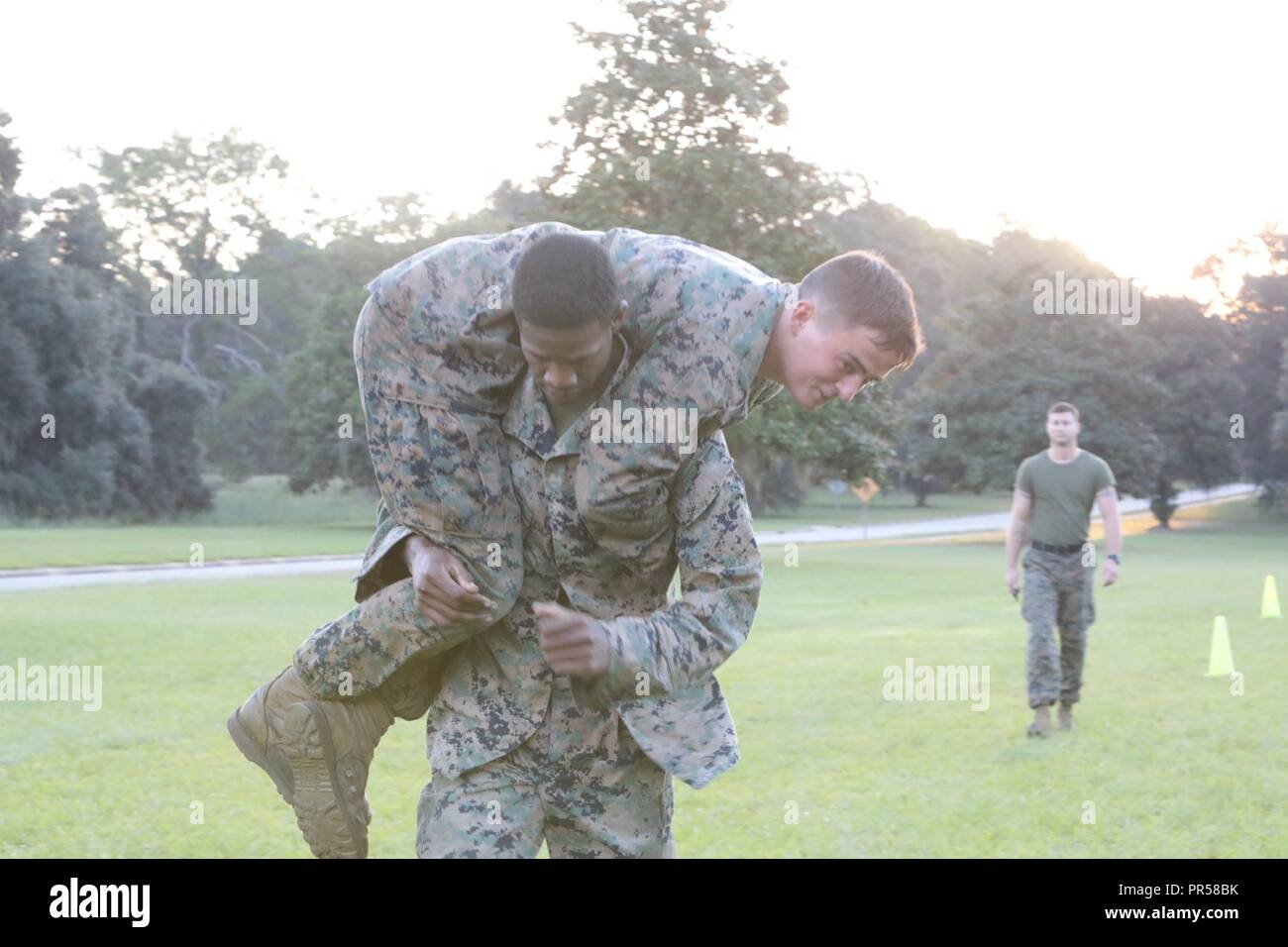 Dozens of Marines aboard Marine Corps Logistics Base Albany ...
