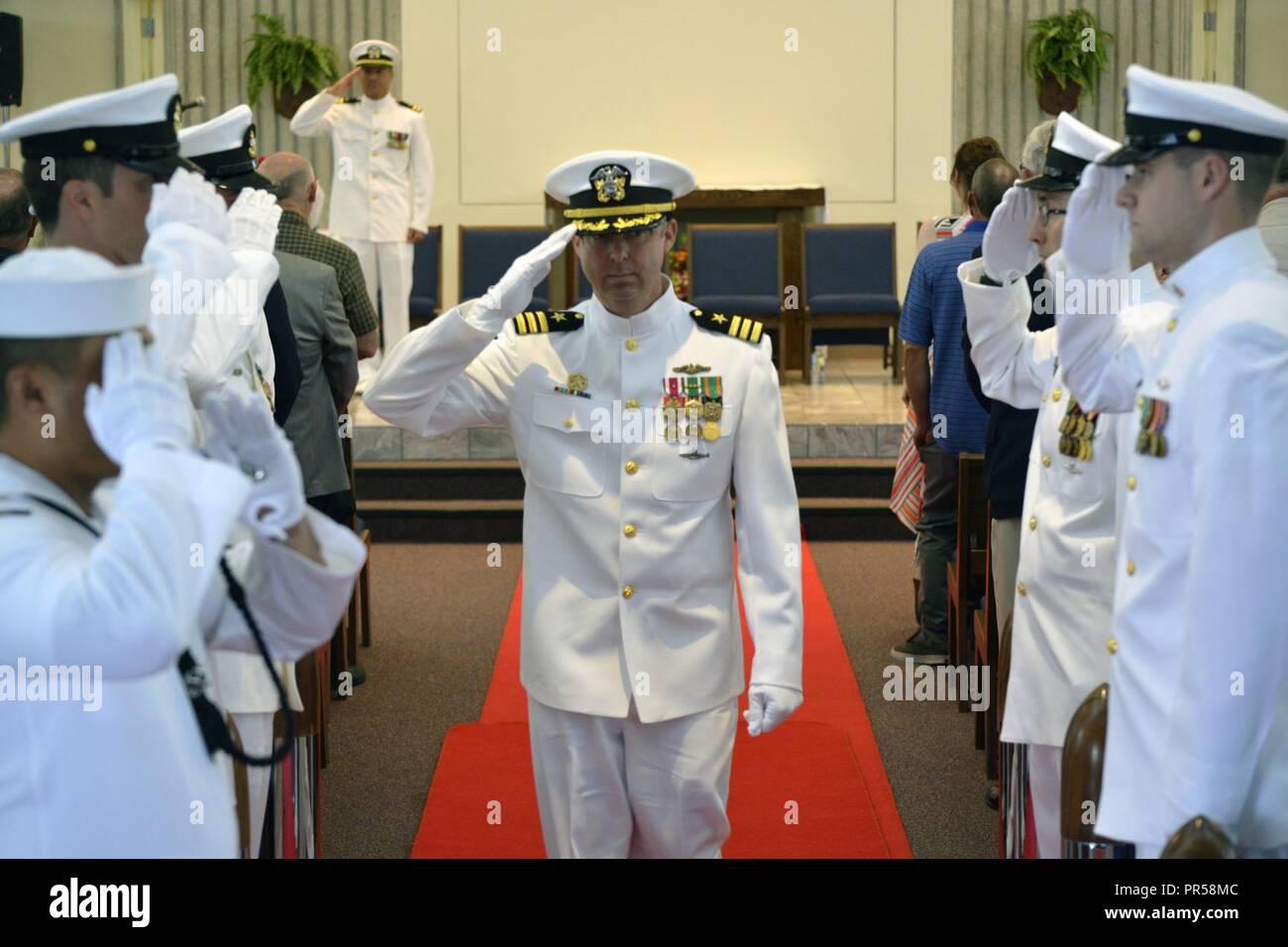 Cmdr. Jeremy Miller, commanding officer, USS Rhode Island (SSBN 740 ...