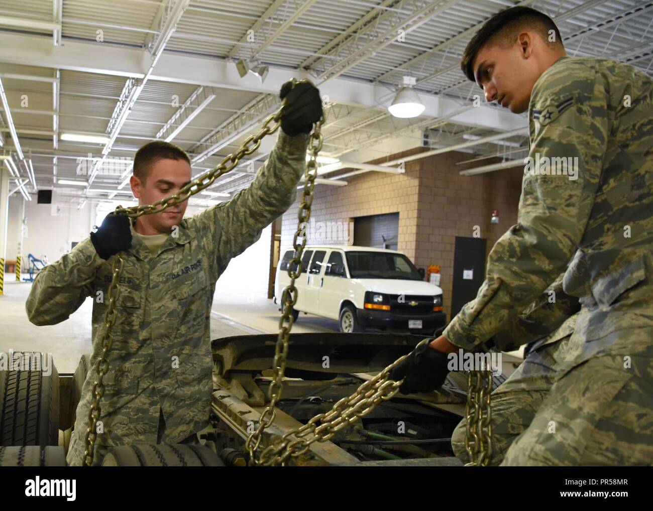 Senior Airman Eric Duffield and Airman 1st Class Mathew Spencer, 5th ...
