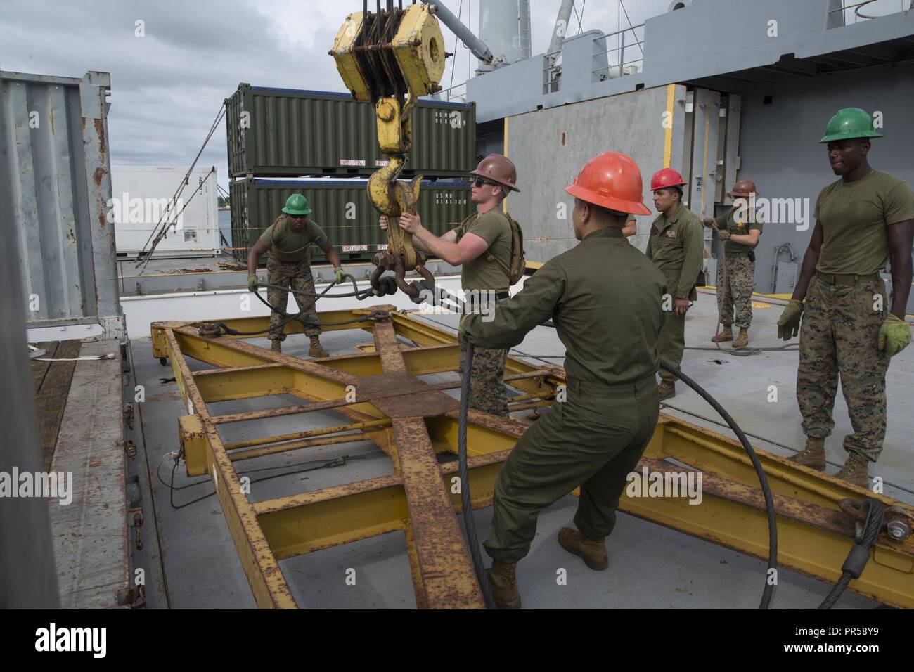 U.S. Marines with 1st Marine Air Wing (MAW), 3rd MAW, 4th MAW and U.S ...