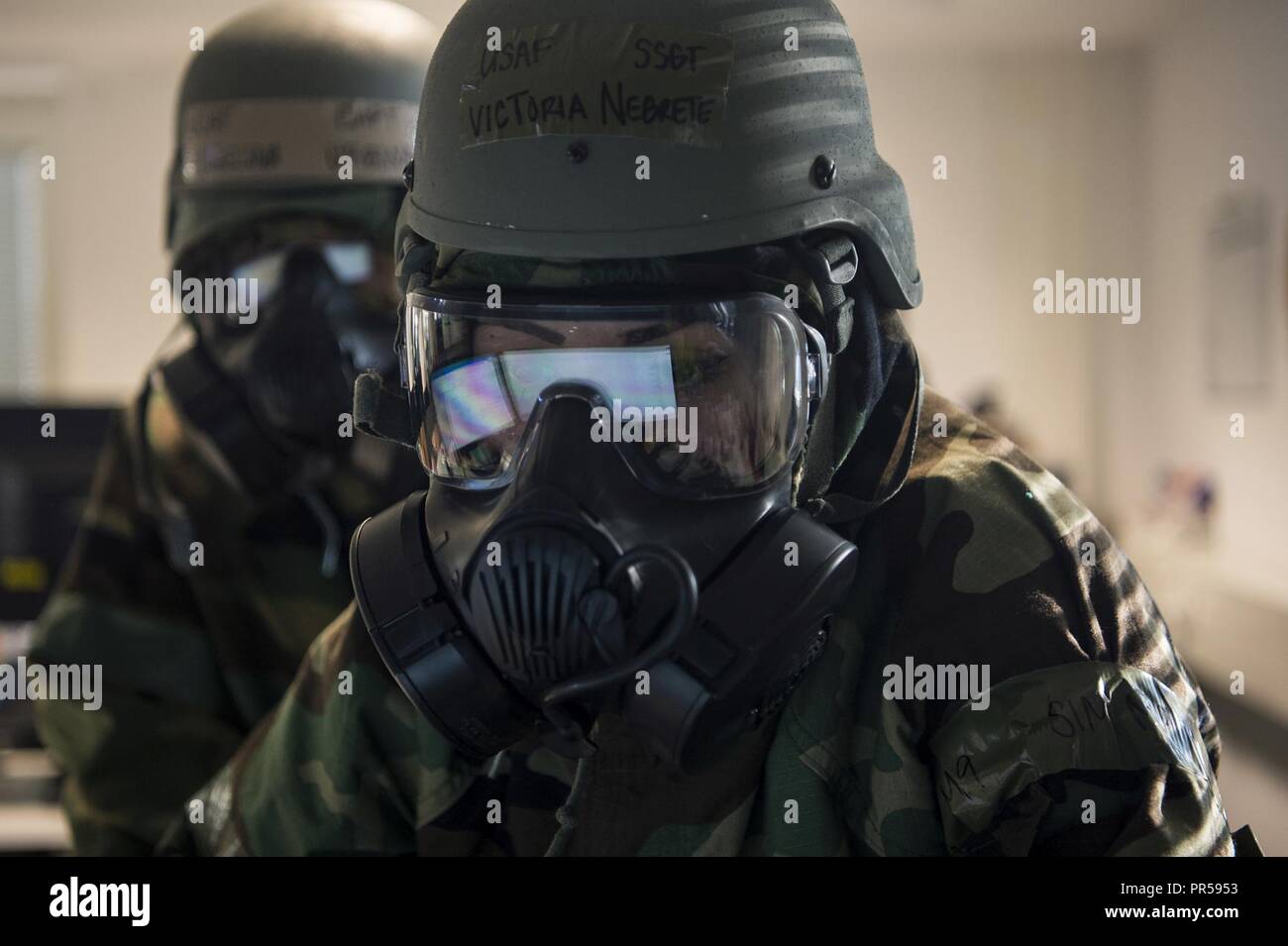 U.S. Air Force Capt. Angelina Urbina, 52nd Force Support Squadron ...