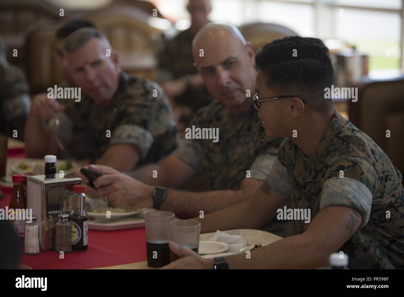 Iii mef commanding general hi-res stock photography and images - Alamy