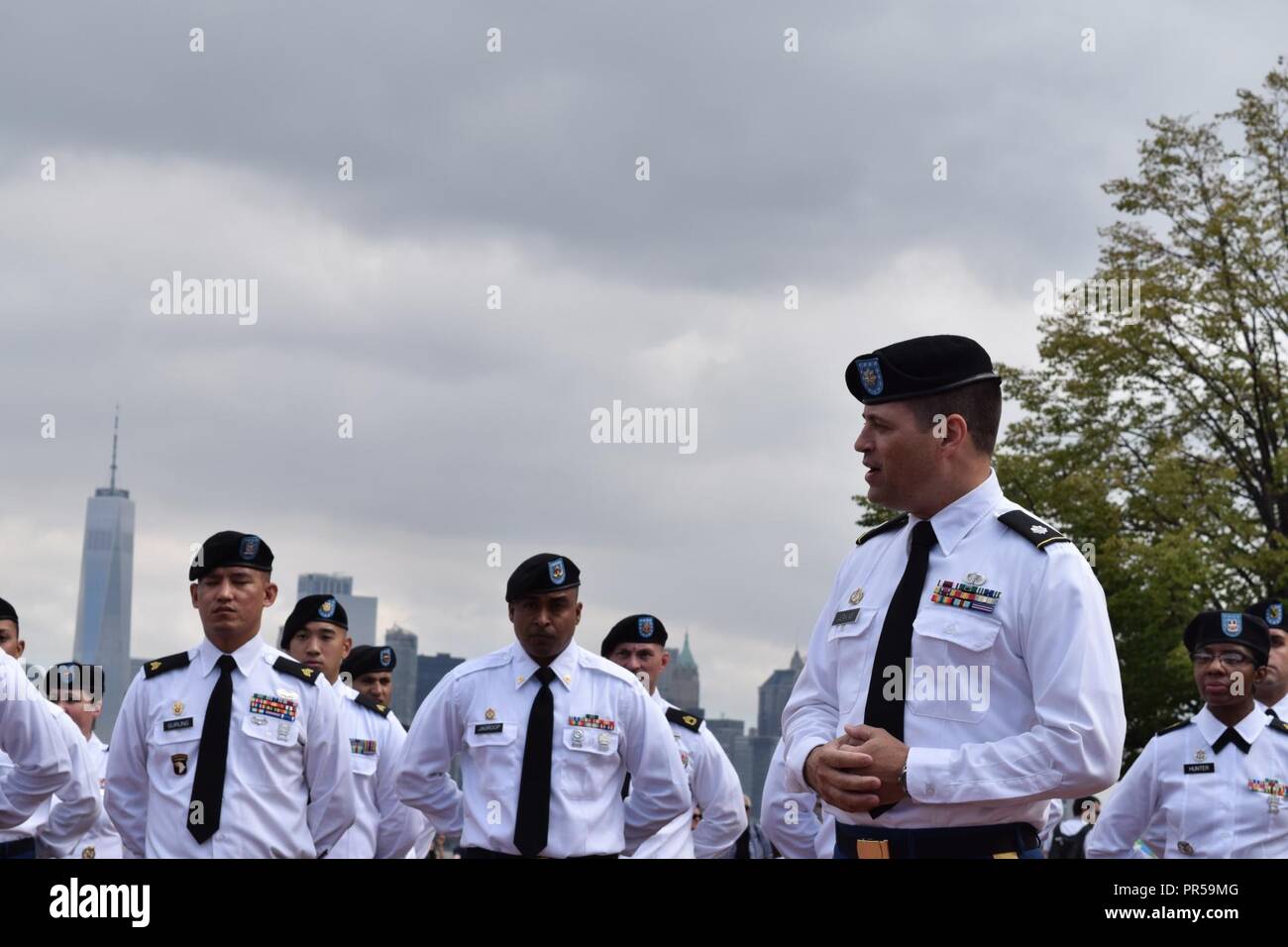 Lt. Col. Matt Jenkins, commander of 1st Battalion Army Reserve Careers ...
