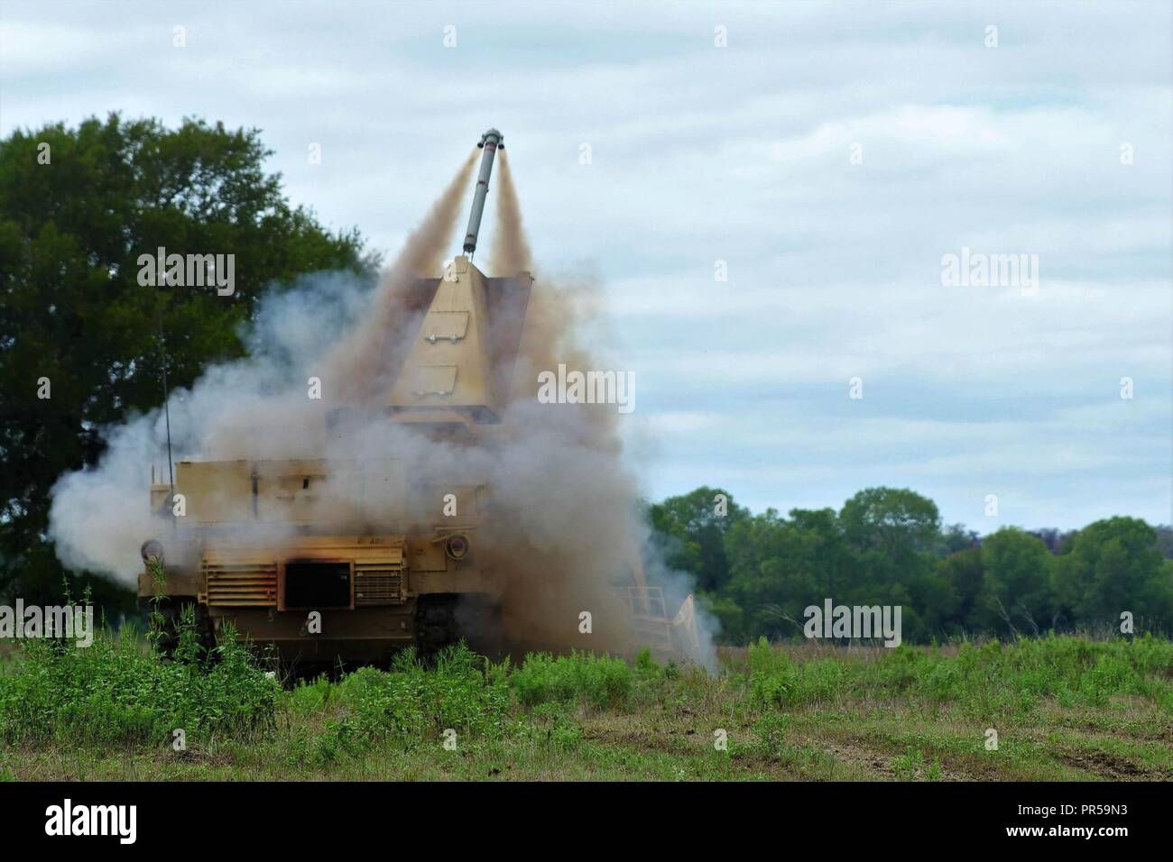 FORT HOOD, Texas-- An Assault Breacher Vehicle (ABV) with A Co. 3rd ...