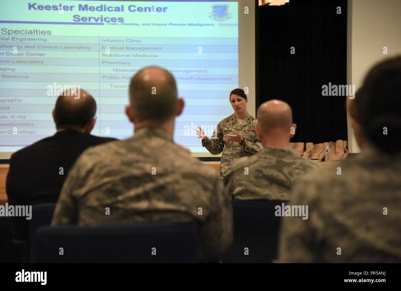 U.S. Air Force Col. Beatrice Dolihite, 81st Medical Group commander ...