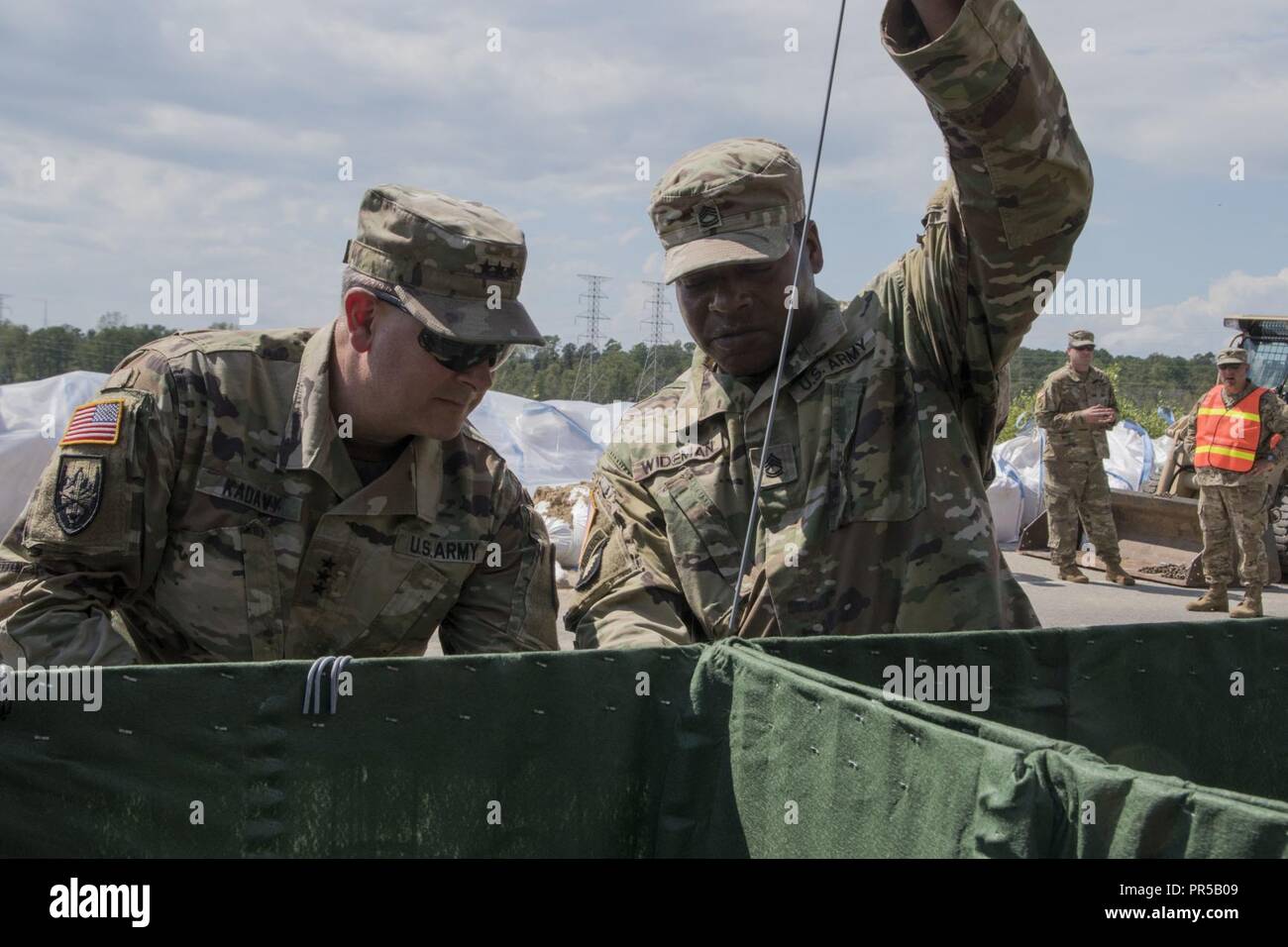 U.S. Army Lt. Gen. Timothy Kadavy, Director of the Army National Guard ...