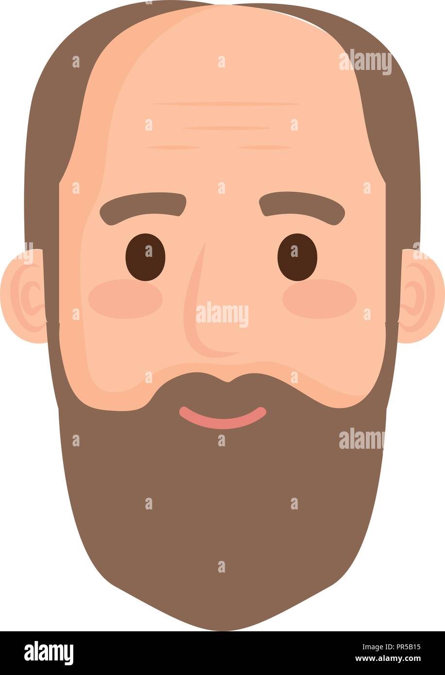 Happy Retirement Old Bald Man Clipart