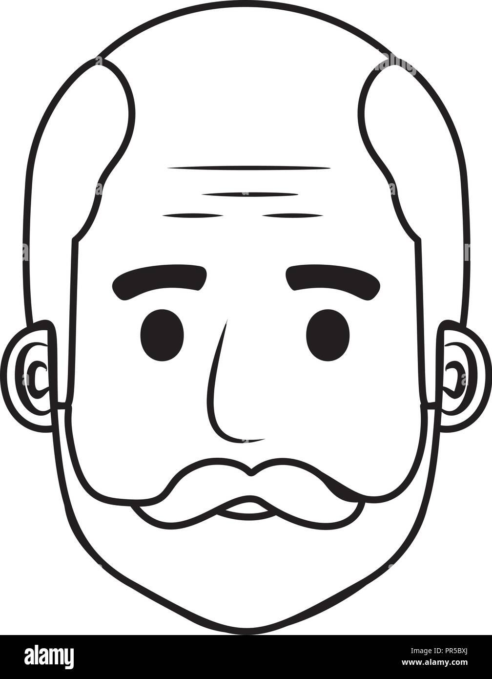 Old Man With Beard Clipart