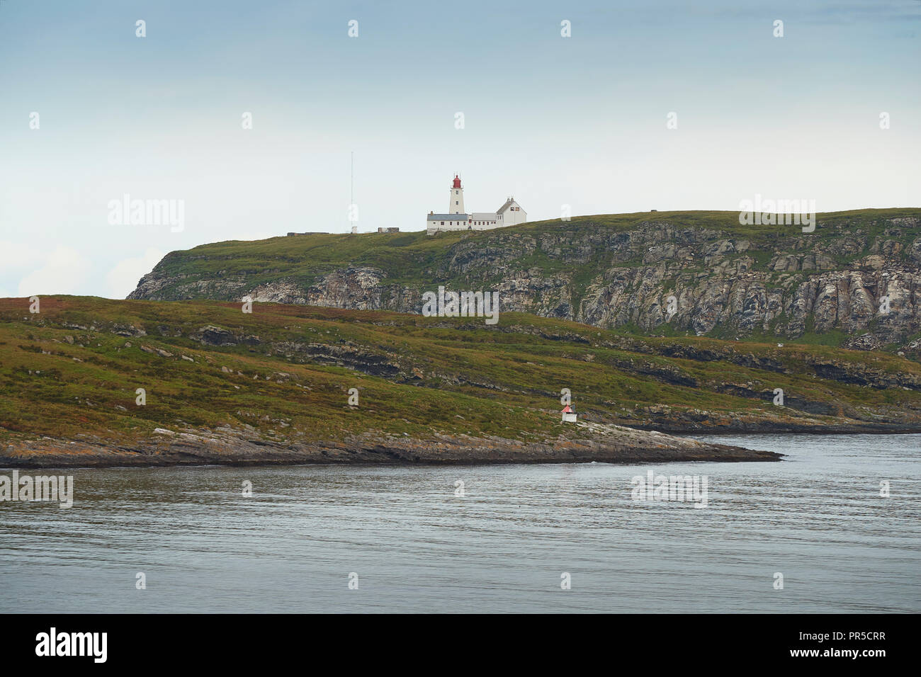 Vardo fyr on the island of hornoya hi-res stock photography and images ...