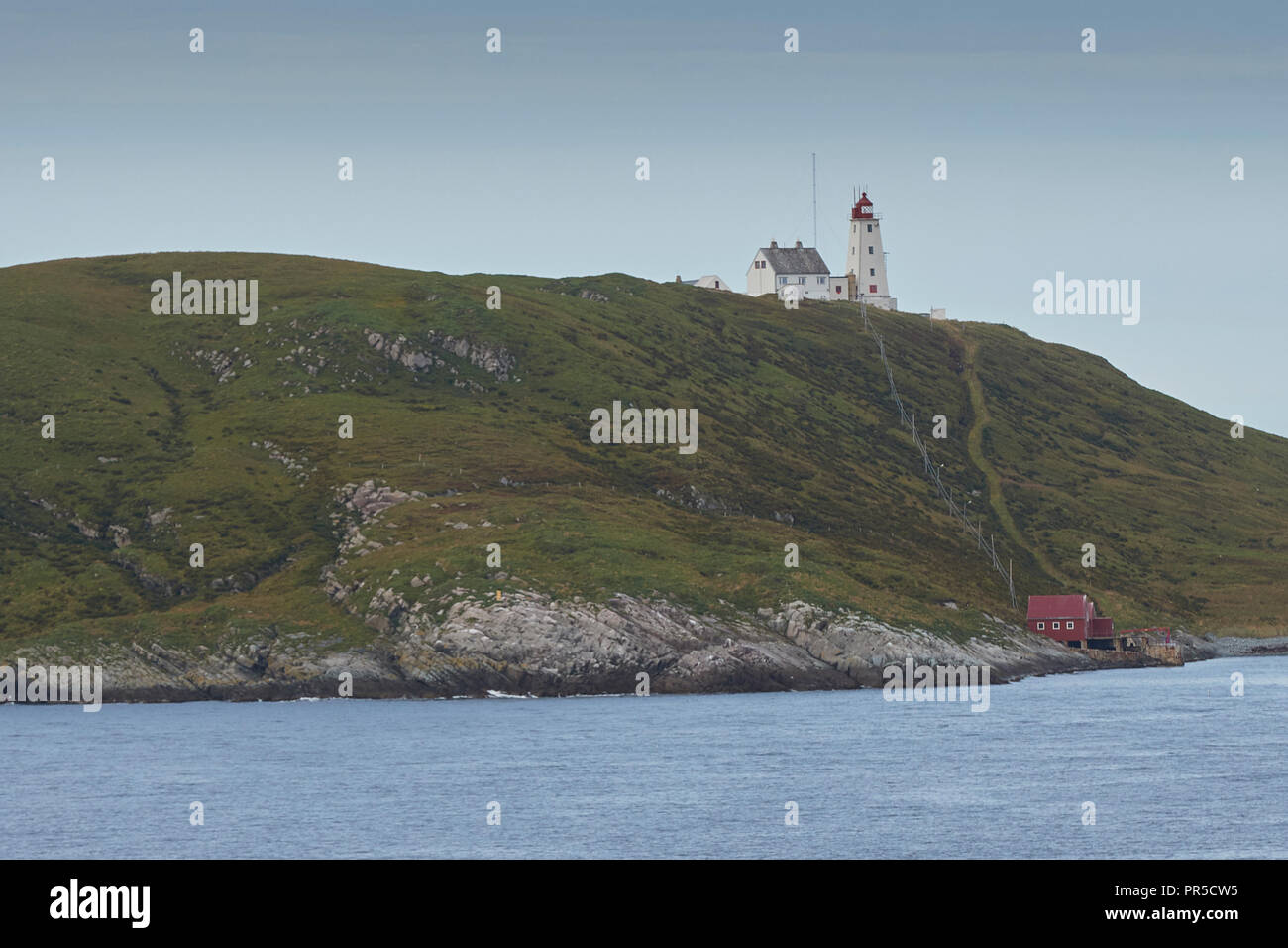 Vardo fyr on the island of hornoya hi-res stock photography and images ...