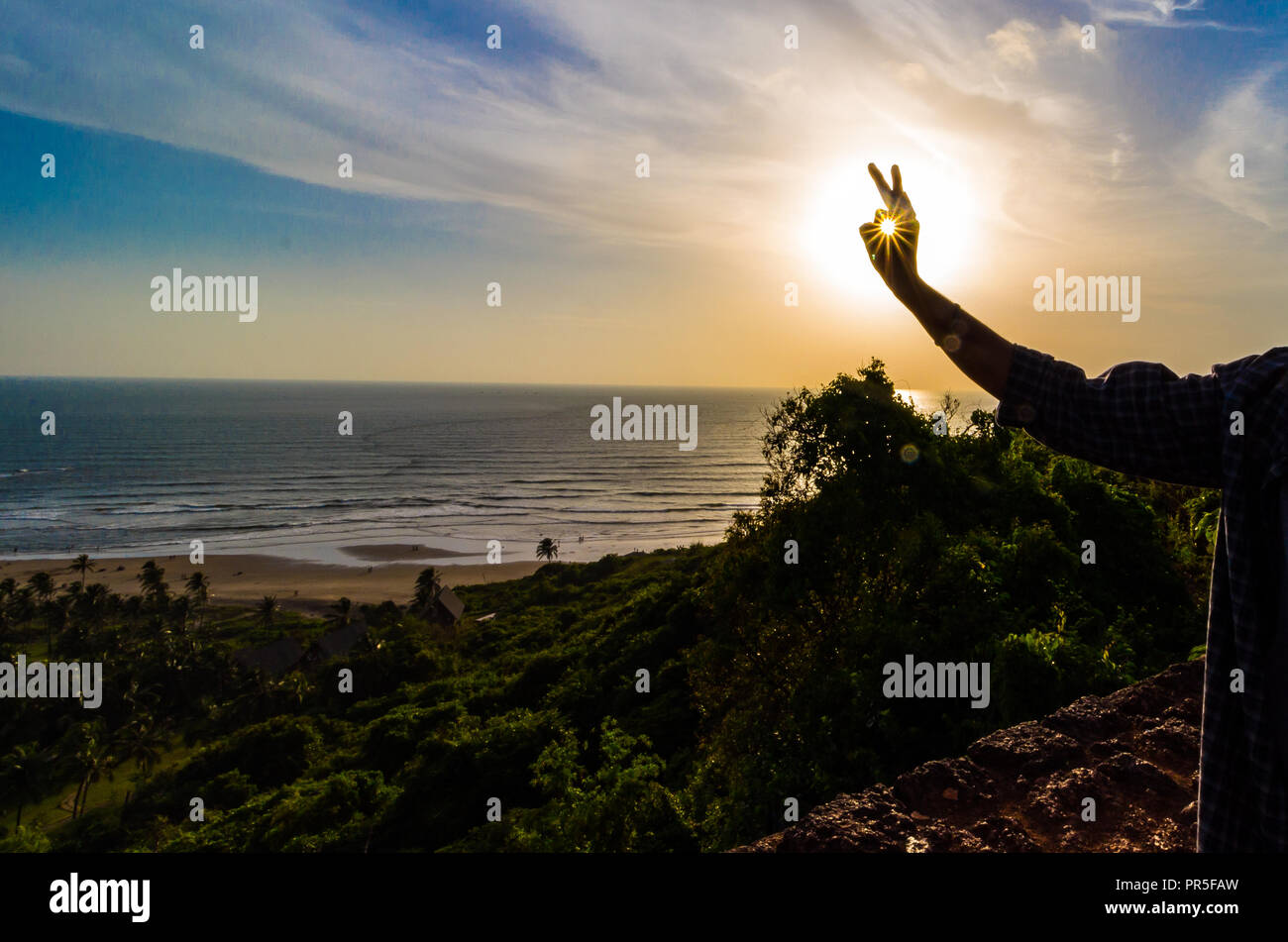 Goa international beach hi-res stock photography and images - Alamy