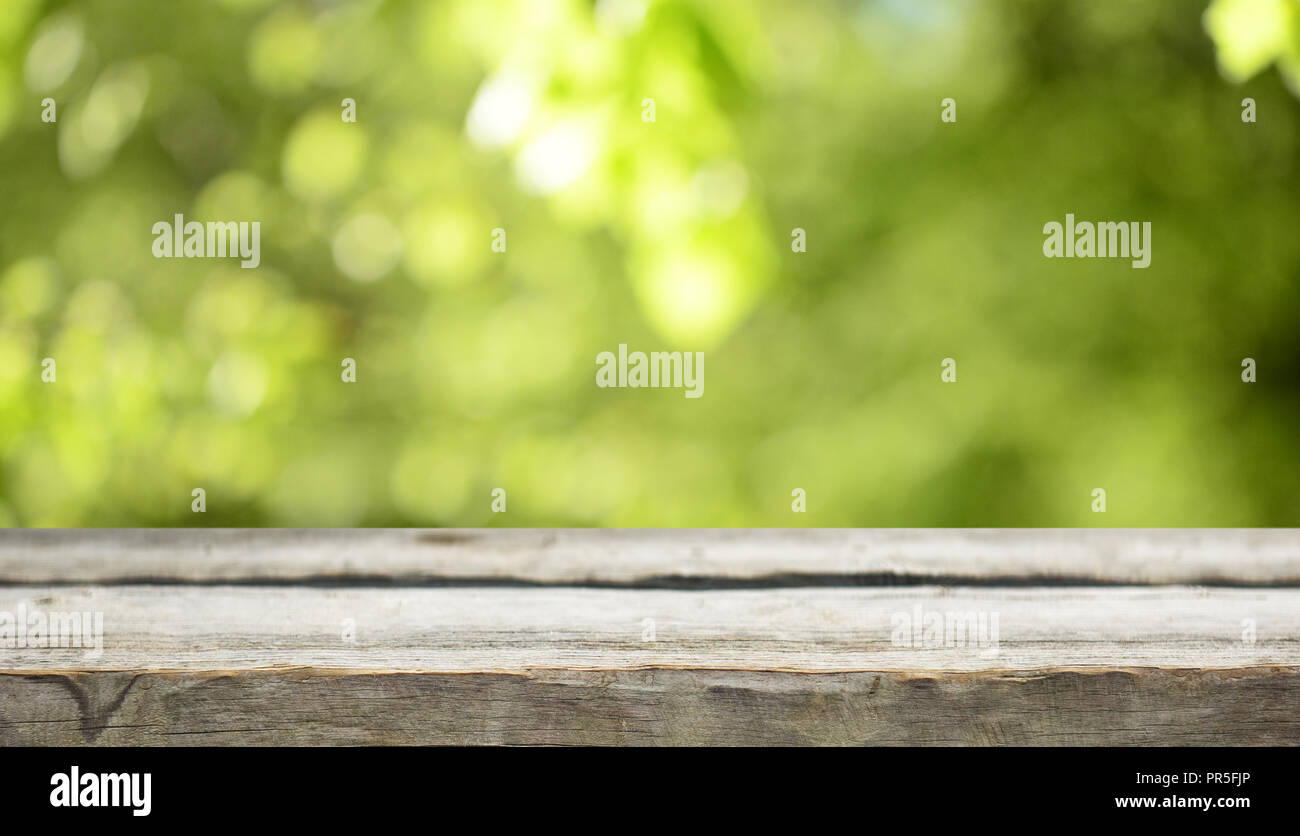 Wooden table background Stock Photo - Alamy