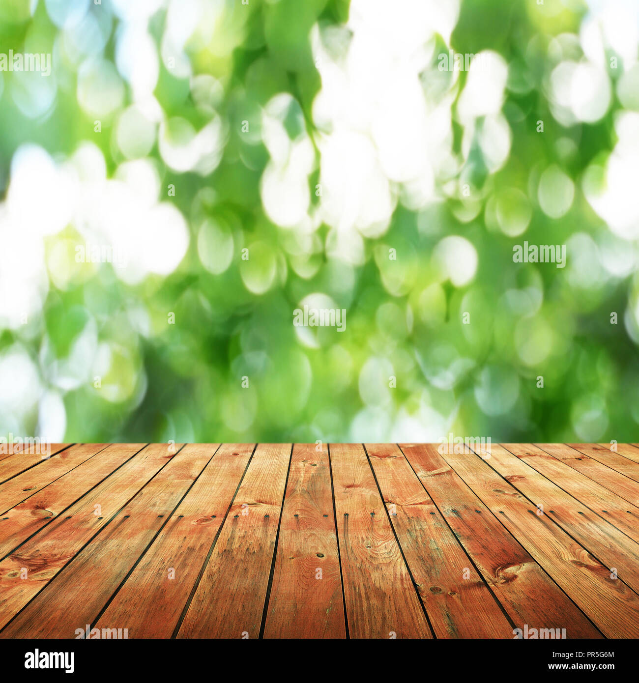 Wooden table background Stock Photo - Alamy