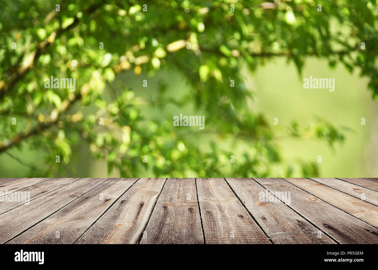Wooden table background Stock Photo - Alamy