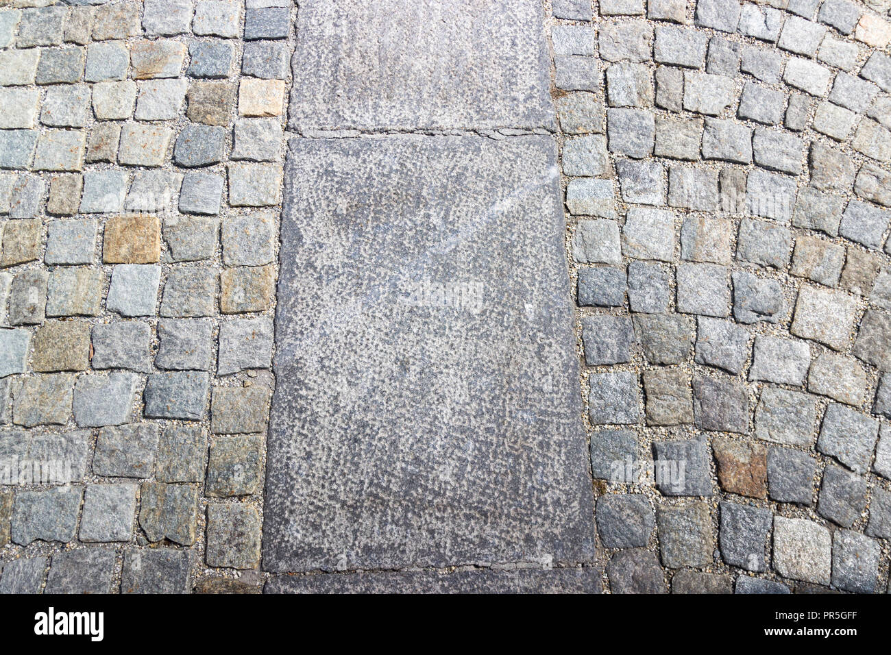 Texture of the stone path Stock Photo - Alamy