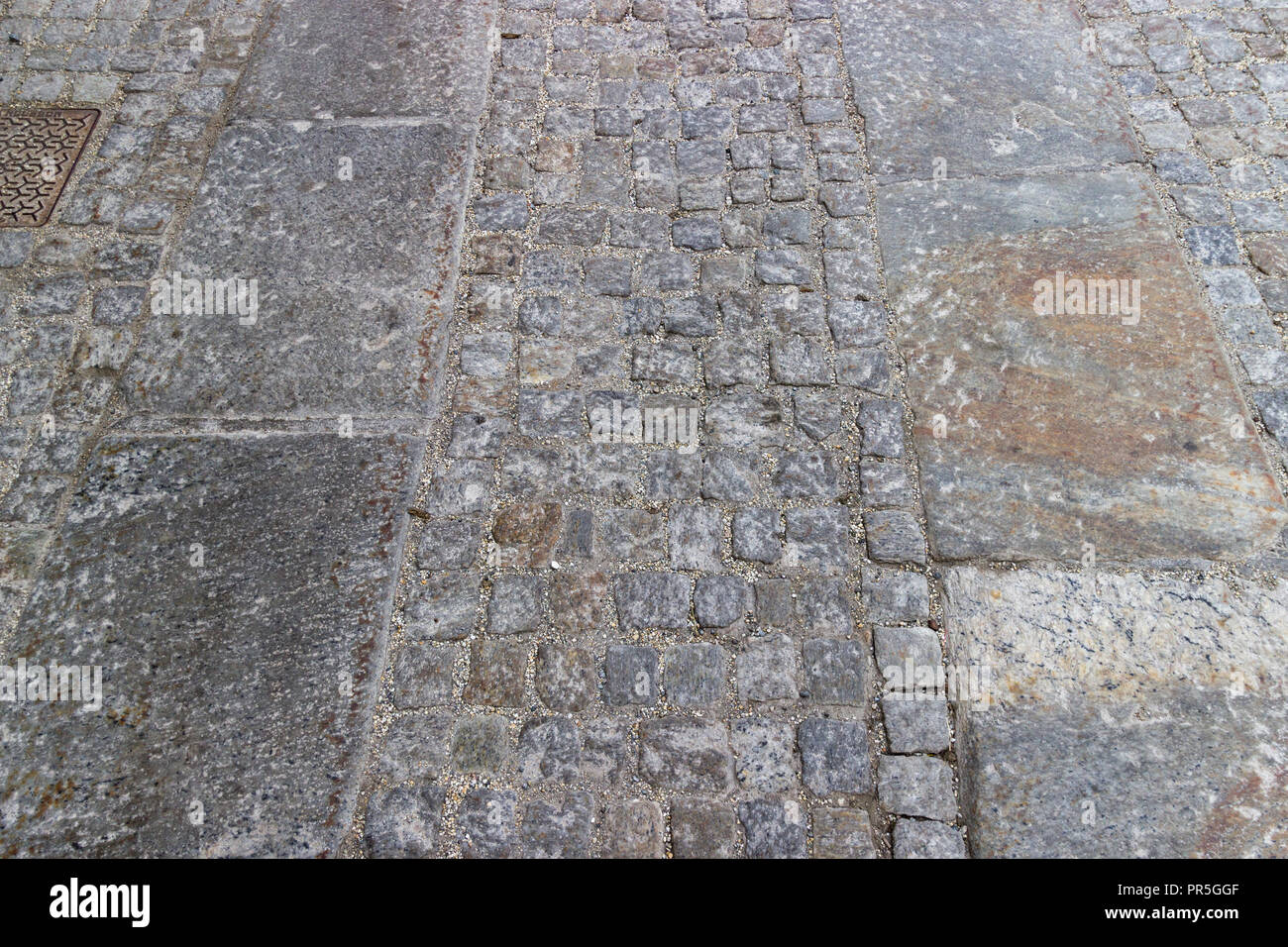Texture of the stone path Stock Photo - Alamy